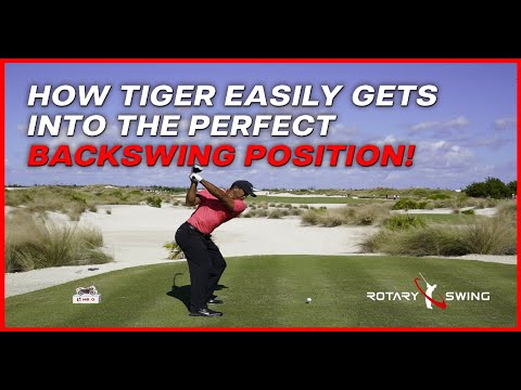 Watch How Easy Tigers Perfect Backswing Is - Follow The GOAT Code!