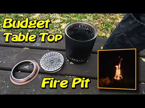 FANHAO Table Top Fire Pit Test & Review