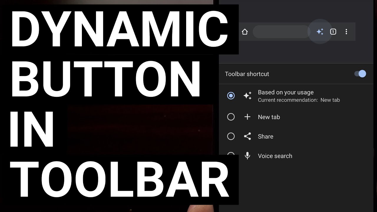 New Hidden Chrome Feature Adds a Custom Button to the Toolbar