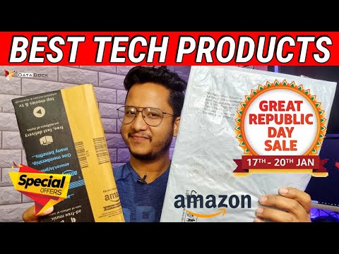 Best Tech Products on Amazon Great Republic Day Sale | Kingston 960GB SATA3 SSD & Maono Microphone