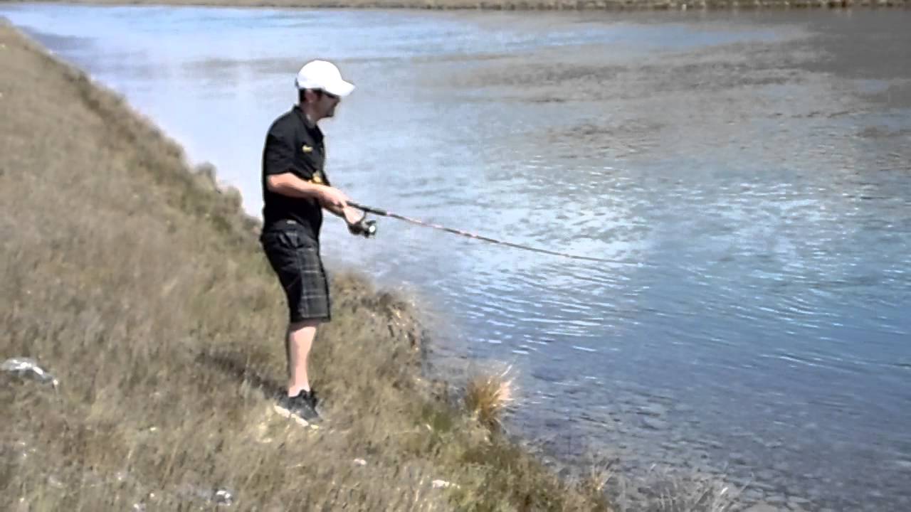 First time fisherman cast