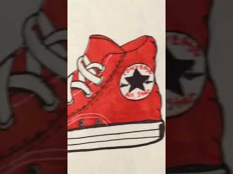 Red Converse Shoe!❤️