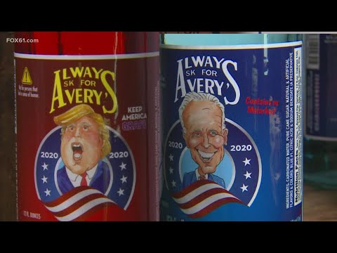 Avery's Beverages presidential pop 2020: Biden Berry or Trump Tonic?
