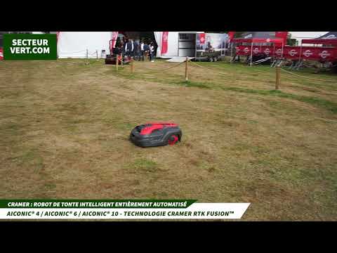 CRAMER FRANCE : ROBOT DE TONTE AiConic® avec technologie Cramer RTK Fusion™ à SALONVERT 2024 [2]