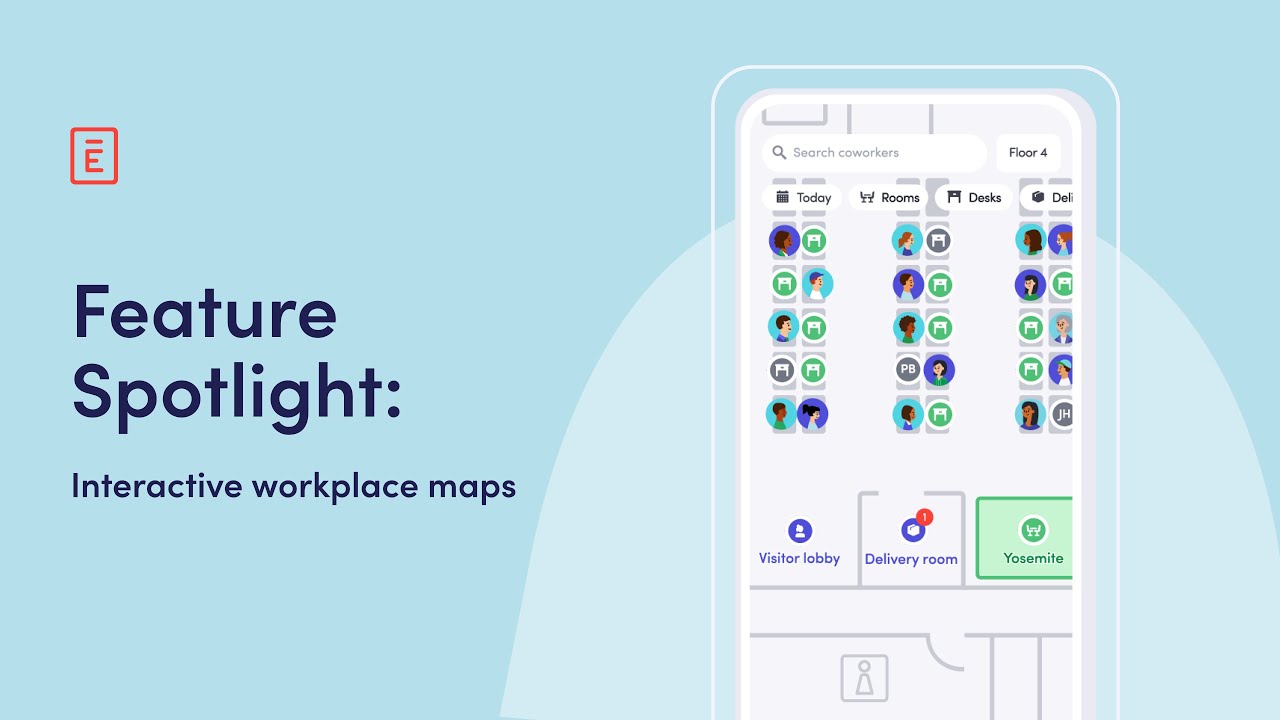 Feature Spotlight: Interactive workplace maps