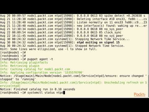 Learn Puppet 5 0 Essentials for Configuration Management Creating Puppet Classes | packtpub com ...