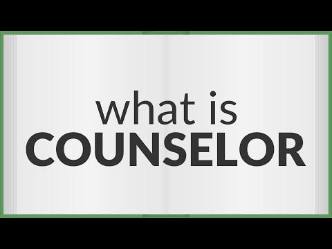 Counselor | meaning of Counselor
