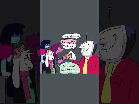 Susie Gives Tenna a Edible.. ( Deltarune Comic Dub)