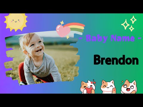 BRENDON | Brendon name meaning | Boy Name Meaning | Prince (2023)