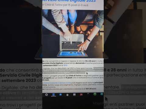 SERVIZIO CIVILE DIGITALE 507.30€/mese per insegnare ai giovani a usare internet