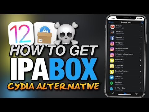 How To Get IPABOX ON iOS 12 - CYDIA ALTERNATIVE - TWEAKED APPS - ++APPS - CYDIA APPS For iPhone