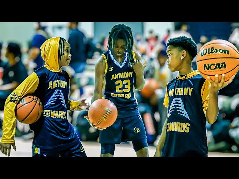 11U AAU Basketball🔥🔥Anthony Edwards AE5 2031 vs Stonecrest Raptors | Adidas Atlanta Memorial Classic