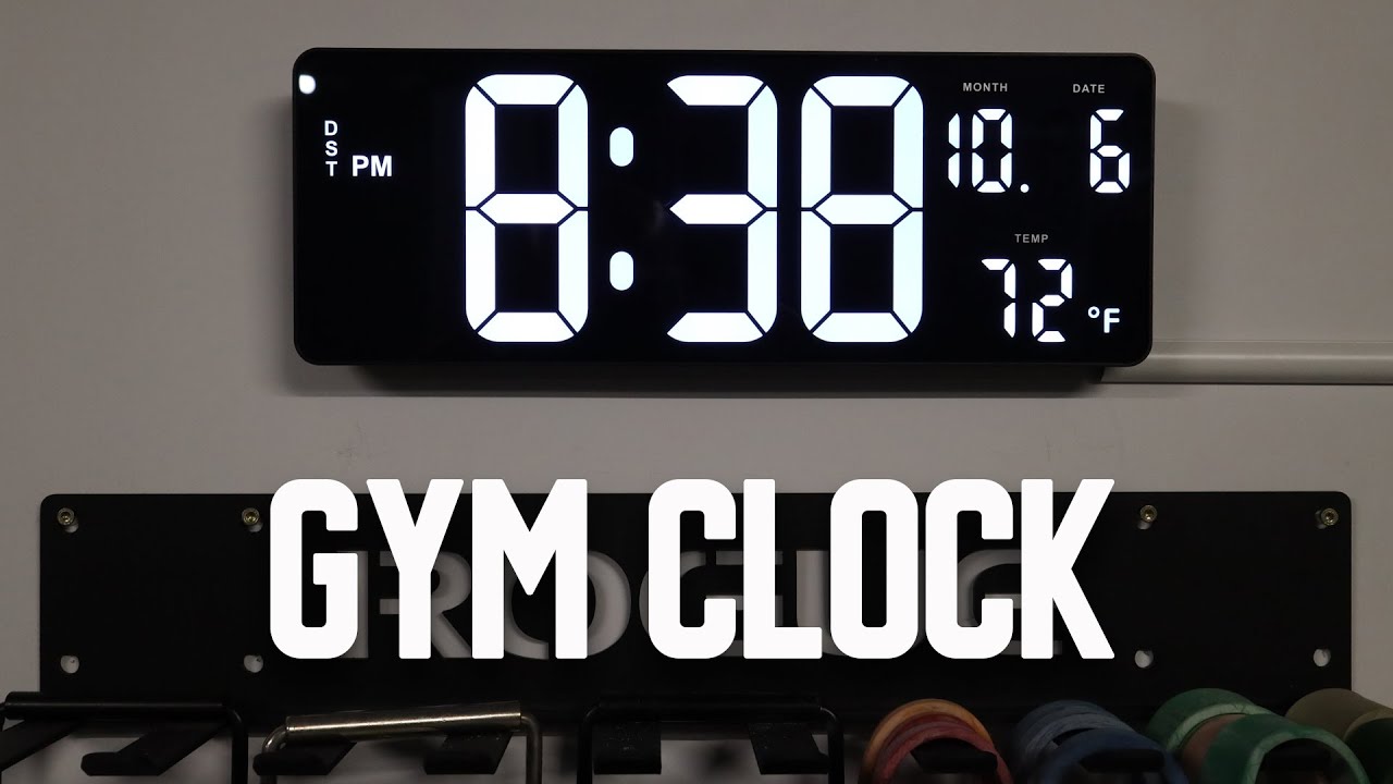 Best LED Gym Clock