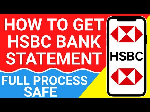 how to download HSBC bank statements in uk | HSBC bank statement download | Online Banking