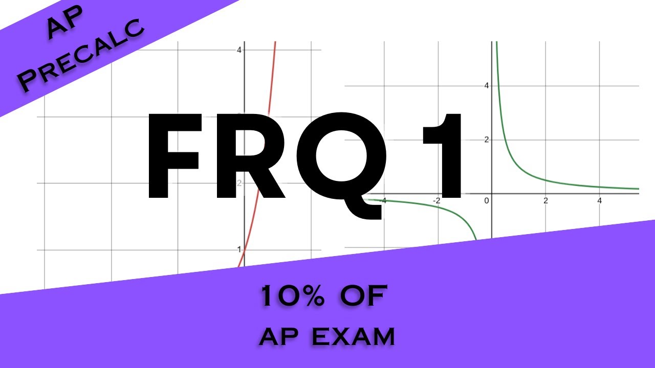 AP Precalculus FRQ 1 - FULL REVIEW