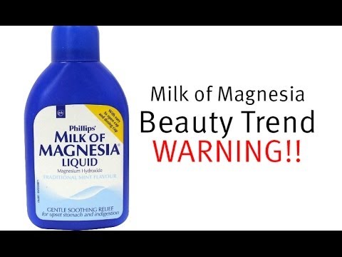 Beauty WARNING: Milk of Magnesia (P.S. Sorry for the blur!)