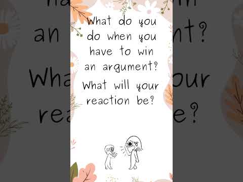 Winning an Argument - Self Reflection 5 | Journal with Suganya