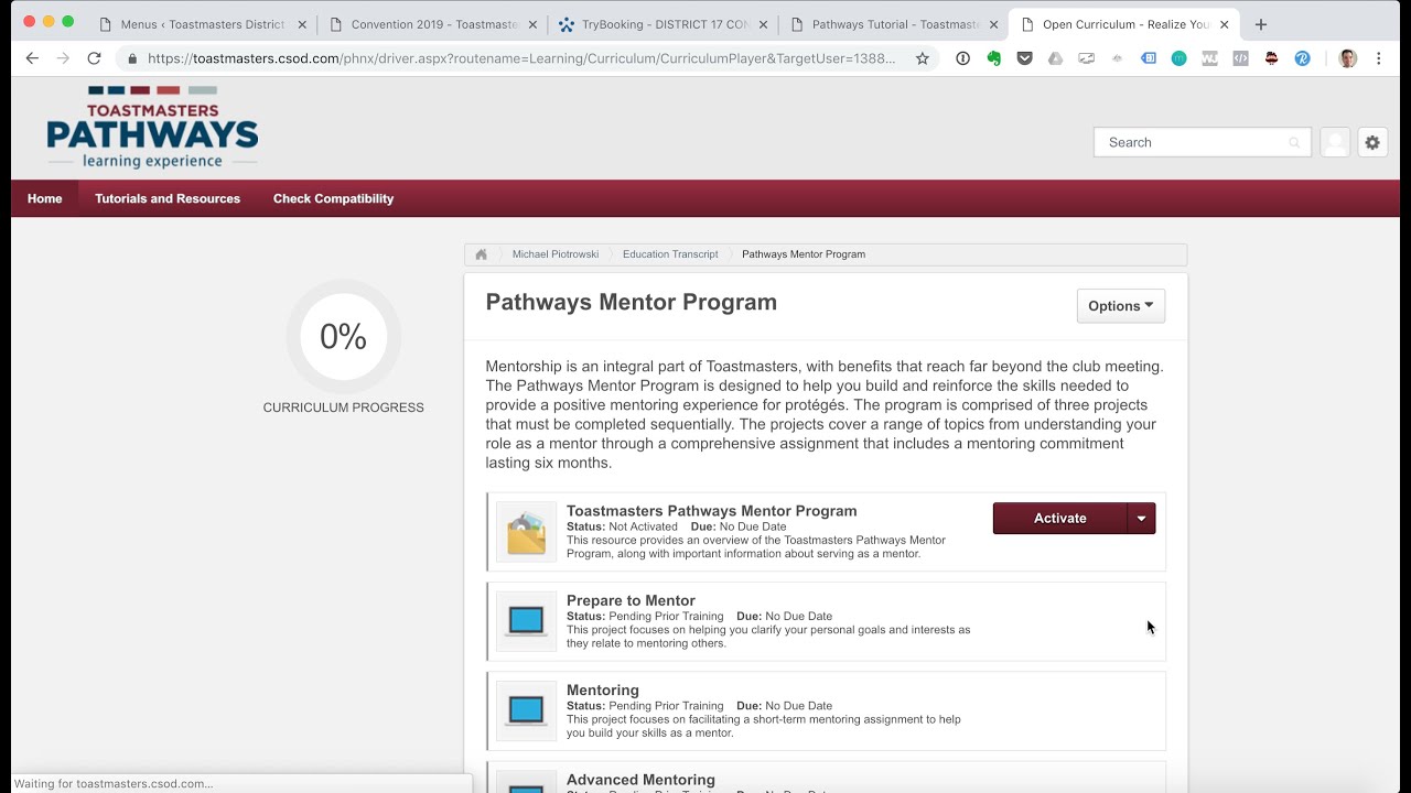 Pathways Mentoring Program