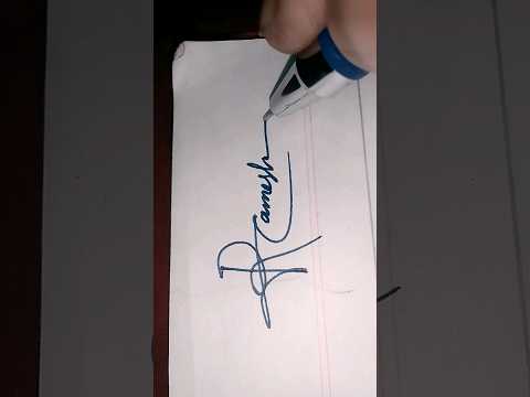 Ramesh Name Signature Styles #ytshorts