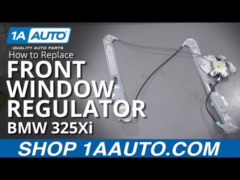 How to Replace Front Window Regulator 01-05 BMW 325Xi