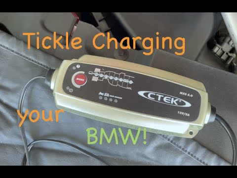 Trickle charging your BMW