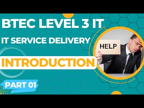 BTEC Level 3 IT - Unit 14 - IT Service Delivery - Part 01 - UNIT 14 INTRODUCTION