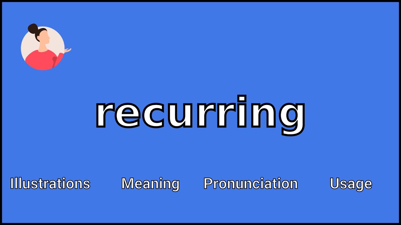 RECURRING - Meaning and Pronunciation