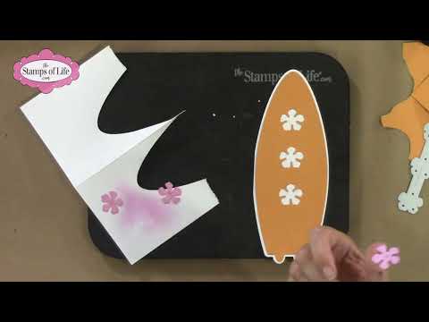 How To Make A Surfboard Slimline Card