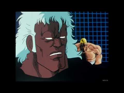Sakigake!! Otokojuku [魁!!男塾] — J vs. Henshouki, the Mach Punch in action