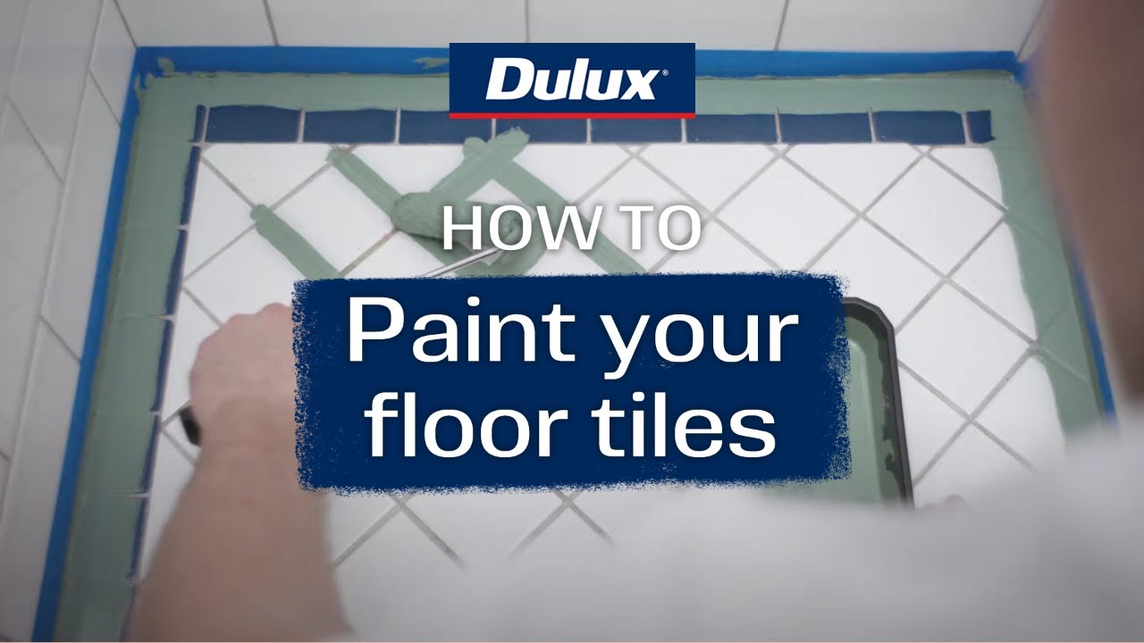 How to paint your floor tiles | Dulux Renovation Range