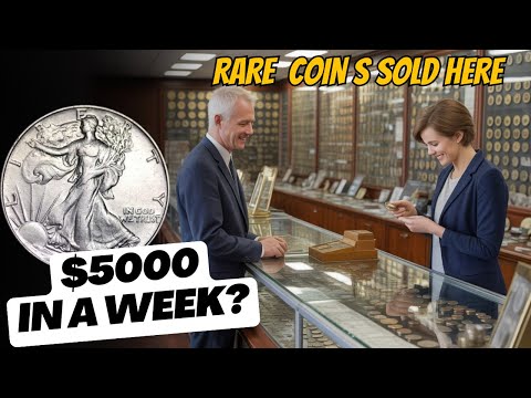 Rare 1945 Half Dollar Found in Pocket Change – Worth Over $5,000 | half dollar coin worth money!