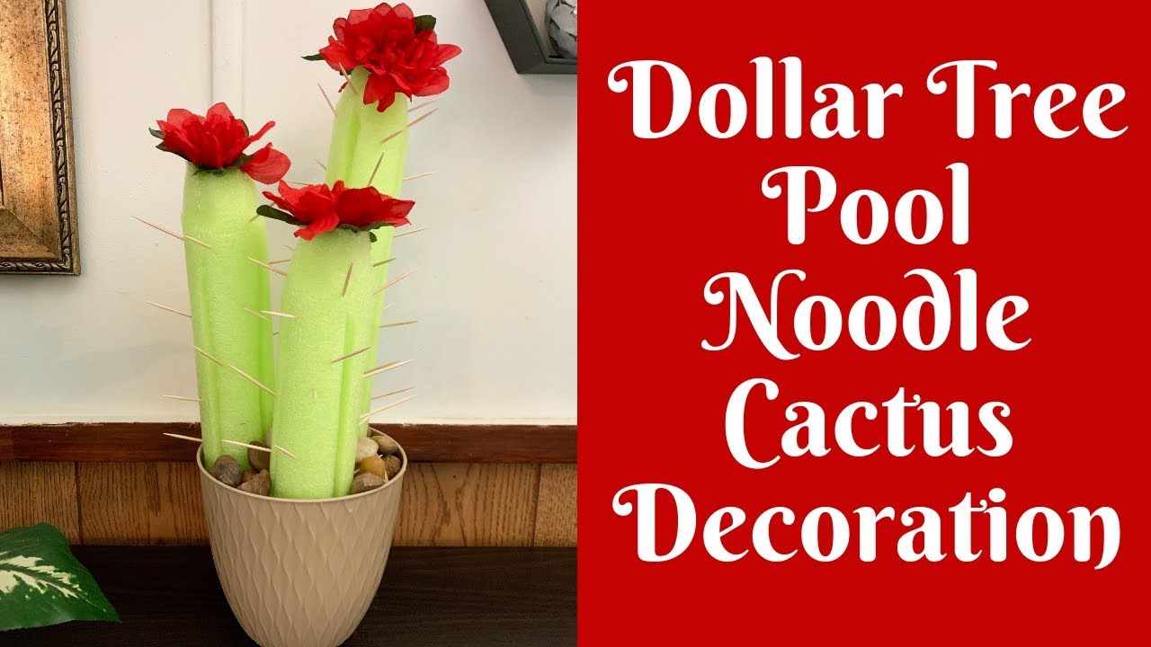 Everyday Crafting: Pool Noodle Cactus