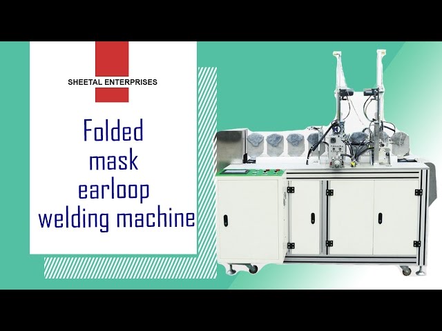 Surgical Face Mask Making Machinery - M10 Folded Mask Machine ...