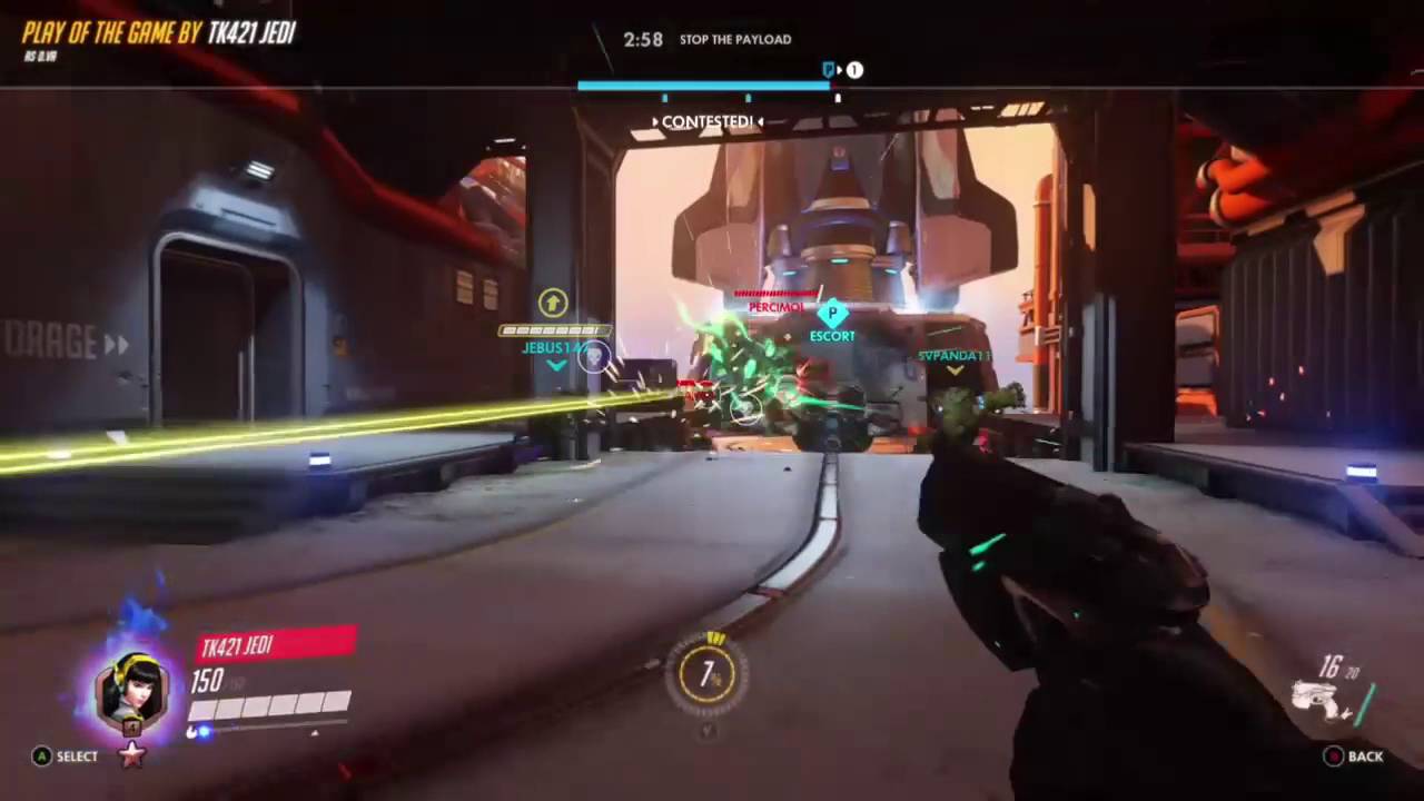 D.VA Full team kill. Nerf this !!!