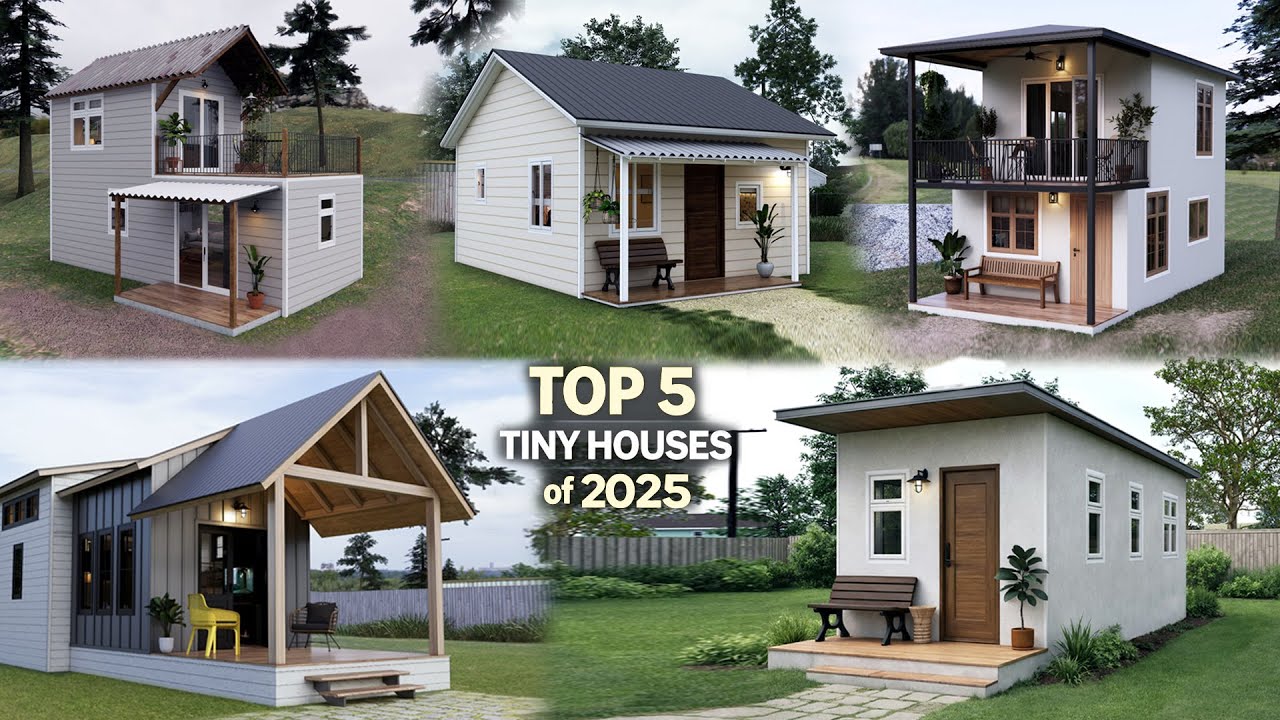Top 5 Tiny Houses of 2025 | Full Tour & Floor Plan