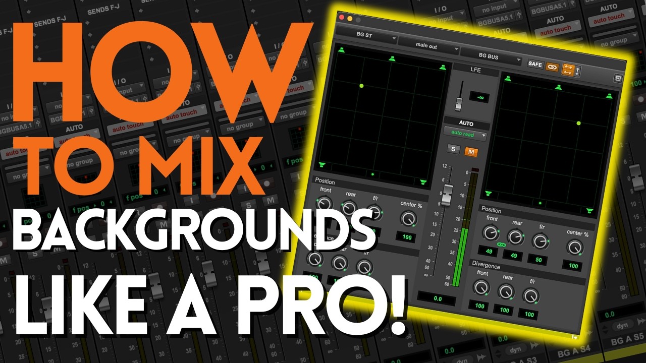 How to Mix Backgrounds Like a Pro (Panning + Reverb Made Simple)