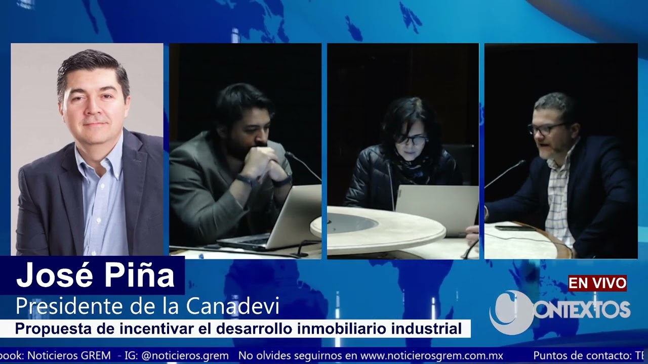 Incentivar el desarrollo inmobiliario industrial con José Piña Álvarez en Contextos