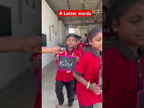 4 Letter words #english #education #words #publiceducation #schooleducation 🌈😍