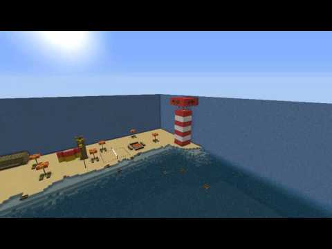 The Minecraft Beach Minecraft Map