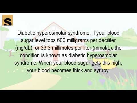What can cause a diabetic coma