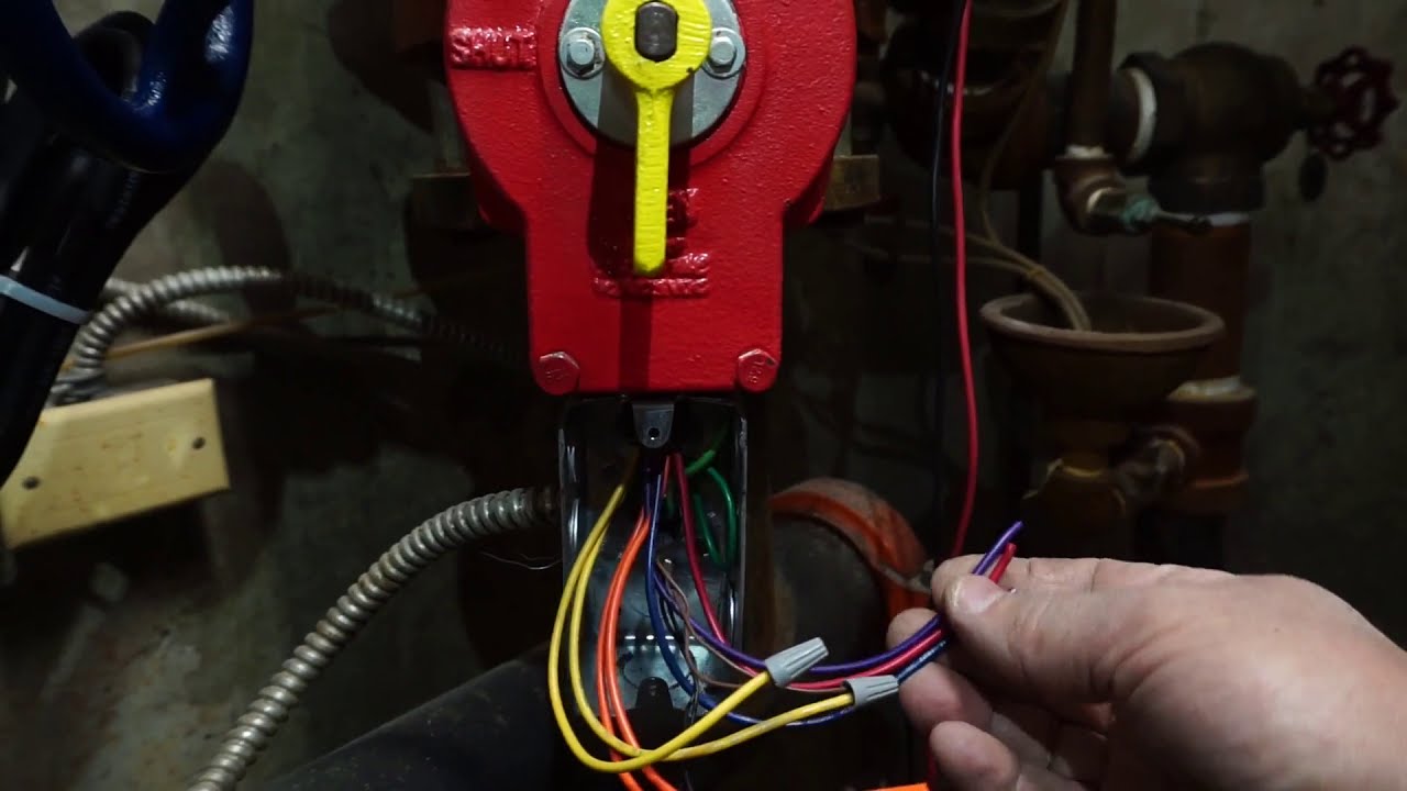Valve Switch Also known as a tamper switch for a supervised fire sprinkler valve.