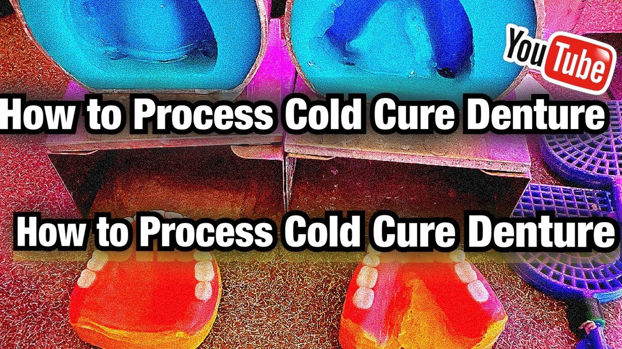 How to process Cold Cure Acrylic Denture
