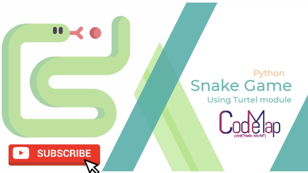 Python Project - Snake Game Using Turtel Module