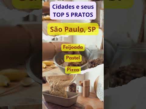 Top 5 comidas típicas do Brasil -Sao Paulo SP