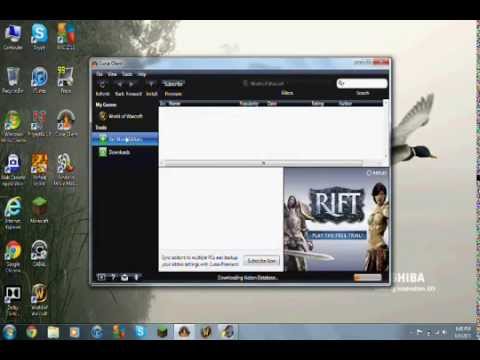 WoW Addon install tutorial (Curse Client) (Also installs ui Themes)