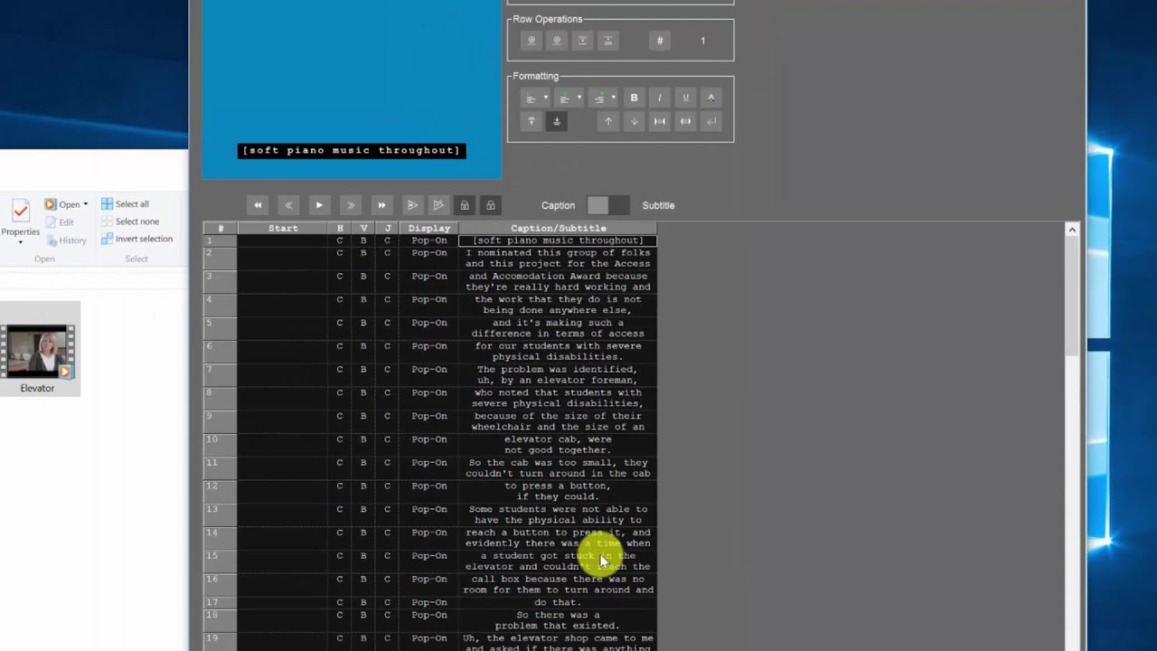 5 32 Setting up CaptionMaker