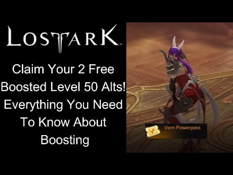 Lost Ark How To Boost and Power Pass and Knowledge Transfer Guide ! Claim Your 2 Free Boosted