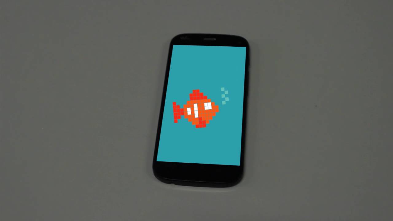 Pixel Fish Animation