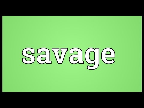 Savage Meaning