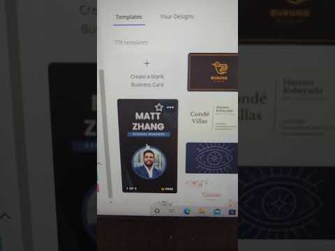 How To Make Business Cards In Canva